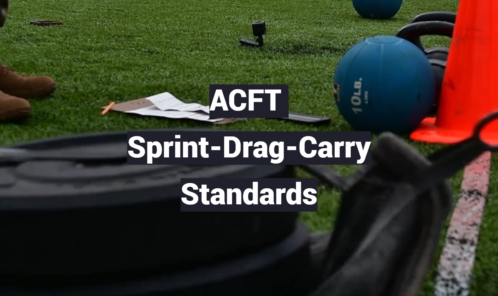 ACFT Sprint-Drag-Carry Standards - ACFT-Calc
